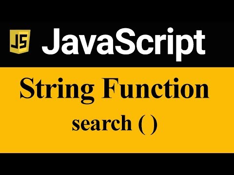 Learn search Method in JavaScript Hindi - Mind Luster