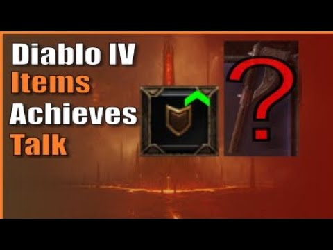 Diablo 4 Itemization and Achievements | Stream Talk