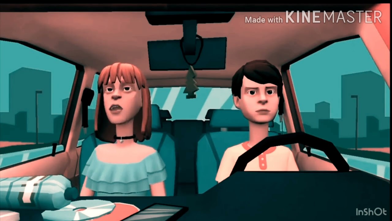 Rosie sleeping in the car (Super plotagon’s version) In Luig Group (Filter Version)