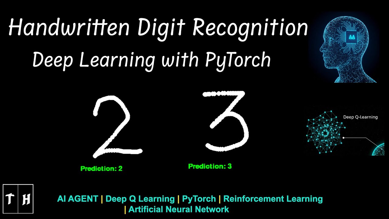 Handwritten Digit Recognition App in Python | Deep Learning with PyTorch & Pygame