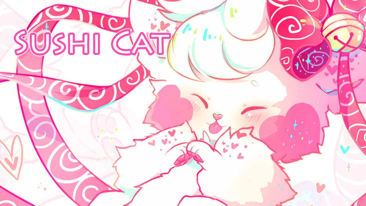 Sushi Cat [Paint tool SAI] Speedpaint