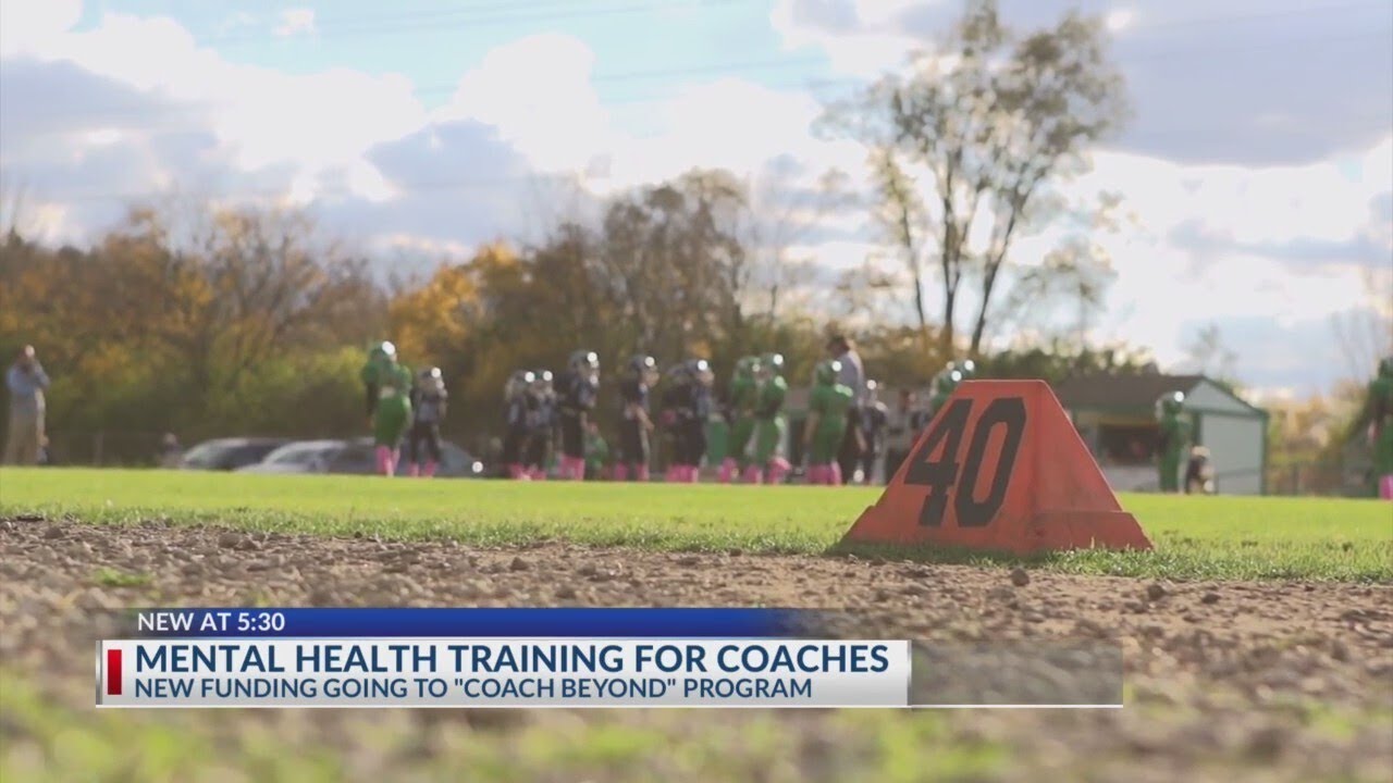 Training community coaches to deal with athletes' mental health