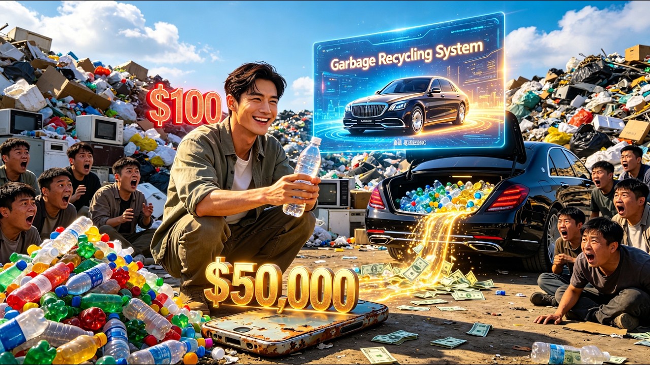 Garbage made him rich. A recycling system turned an unemployed youth into an urban legend.