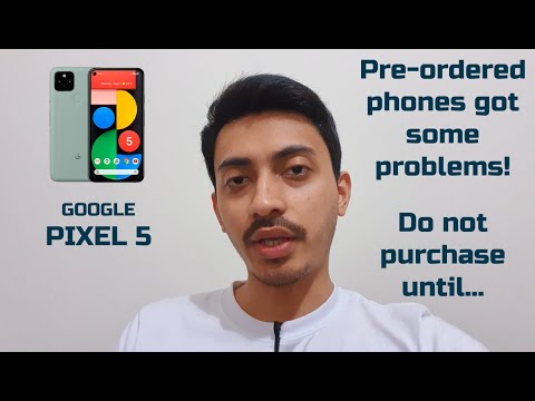 Google Pixel 5 has a manufacturing defect in some pre order units