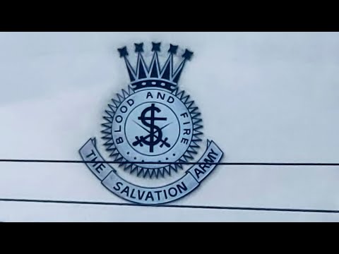 Salvation Army logo, Santa Monica Christmas decorations & SpaceX flying chimney