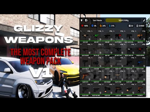GLIZZY WEAPONS PACK V1 | The Most Complete Weapon Pack for FiveM 2025