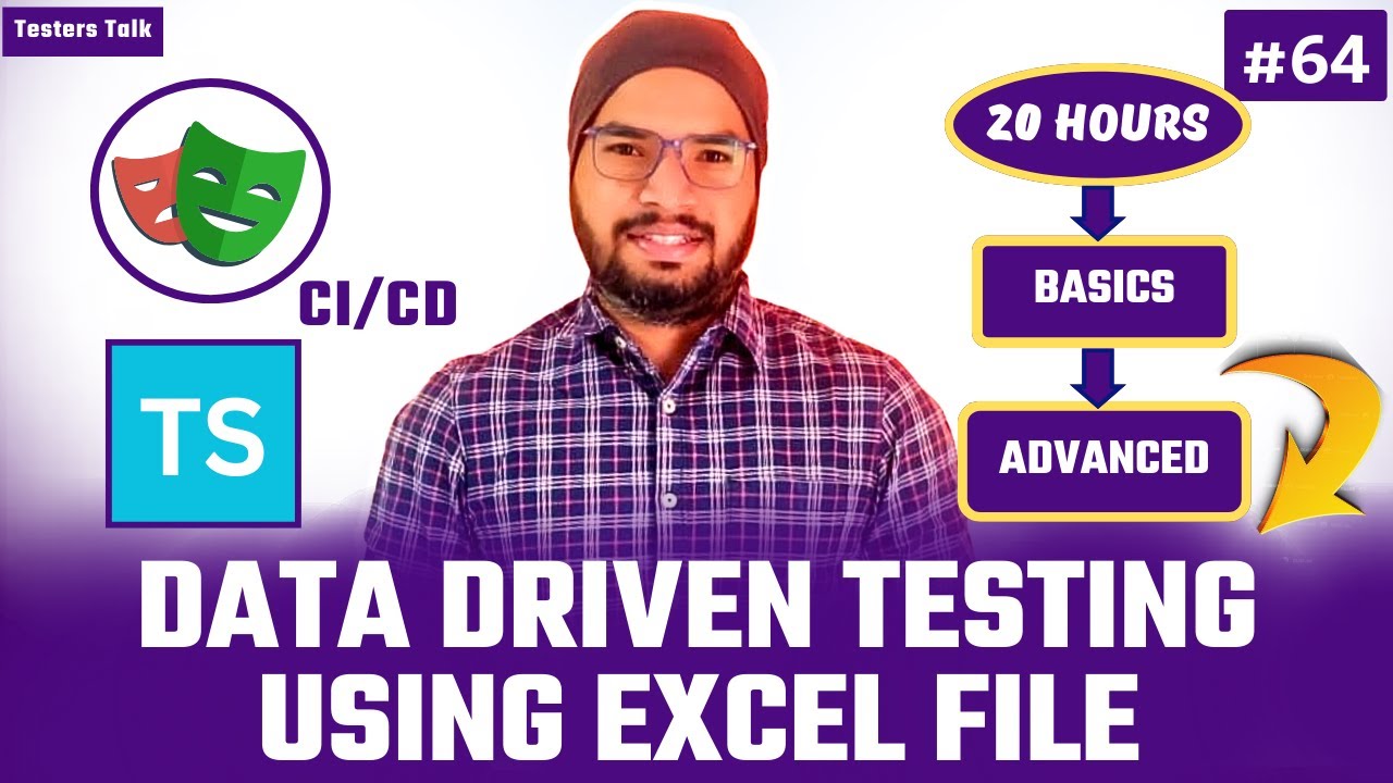 Playwright TypeScript #64 Data Driven Testing in Playwright with TypeScript Using EXCEL File