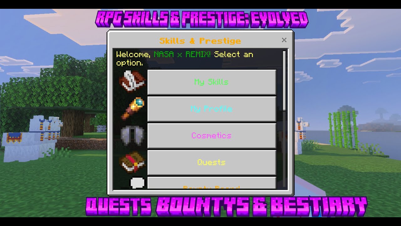 RPG Skills & Prestige: Evolved [ADDON]