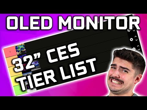 32” CES QD OLED Tier List - MSI, ASUS, Gigabyte, & Alienware 4K 240Hz Monitors