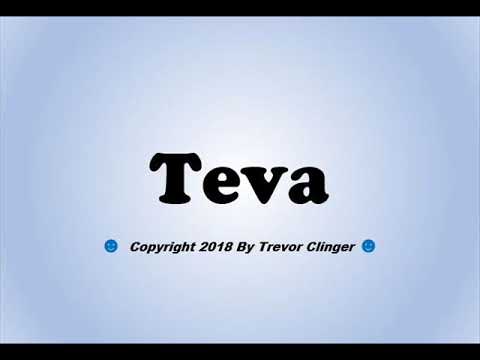 How To Pronounce Teva