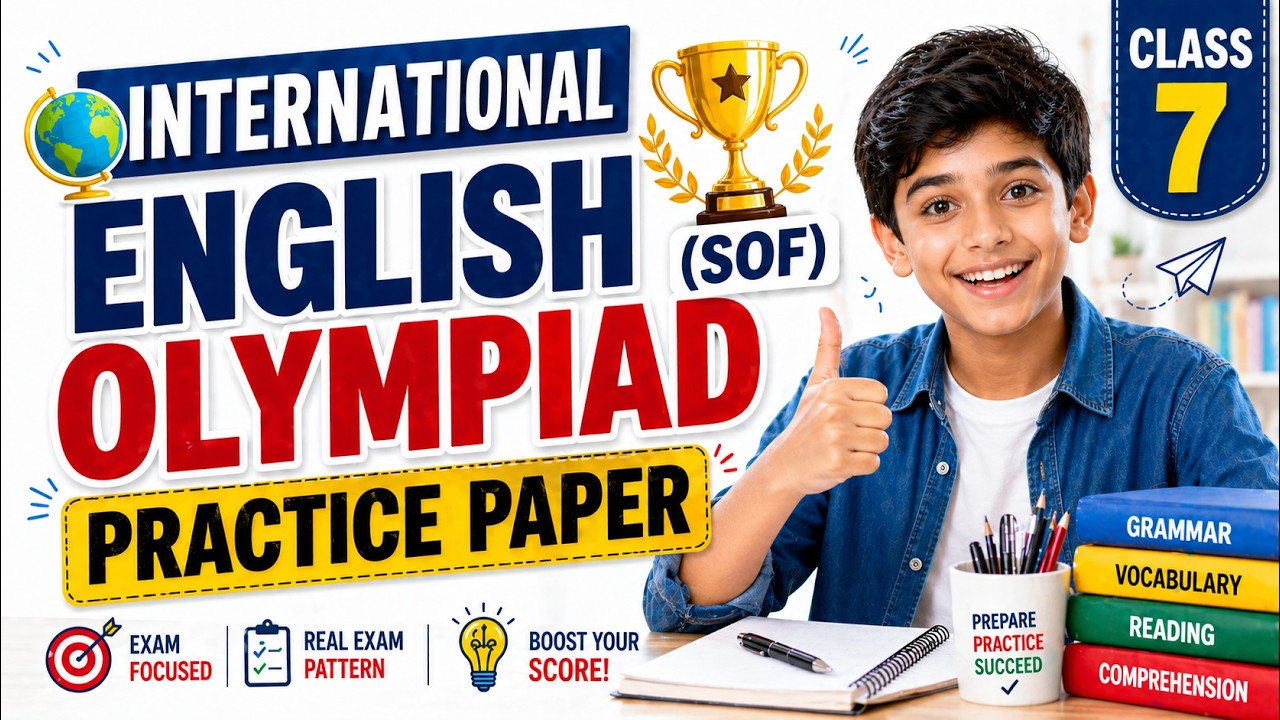 International English Olympiad (SOF) Class 7: Sample Practice Paper