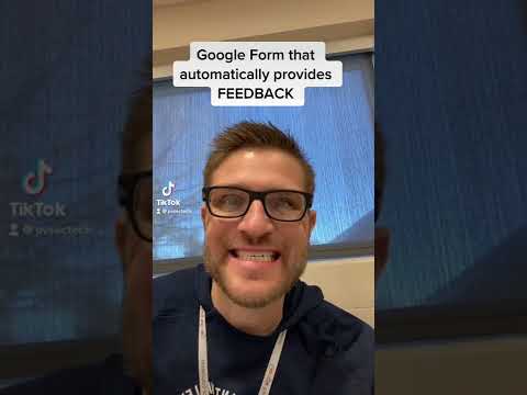Response Validation and Google Form Providing Automatic Feedback