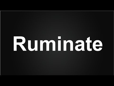 Ruminate Meaning in Urdu, How to Say Ruminate in English, Ruminate Meaning in Hindi