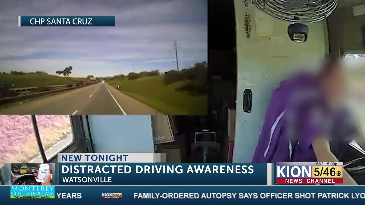 Recent crash near Watsonville highlights dangers of distracted driving