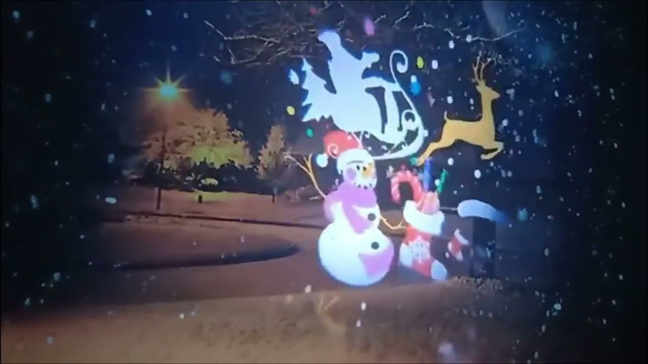 Christmas Projector Lights Upgraded Christmas Halloween Projector with HD Slides LED Holiday Light