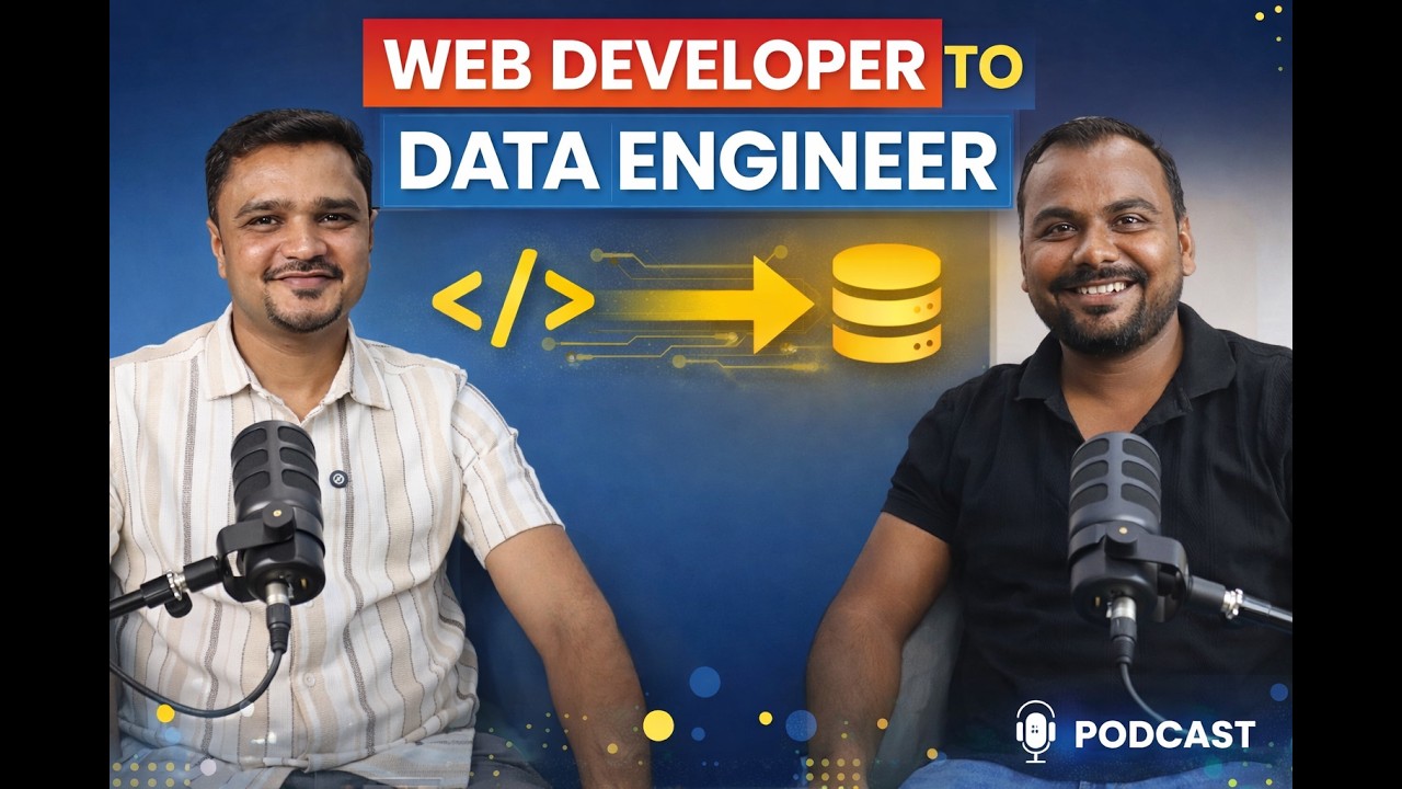 From Web Developer to Data Engineer | Career Transition Story