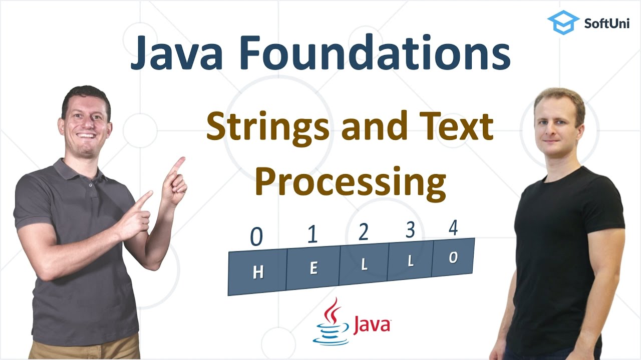 [6/13] String and Text Processing - Java Foundations Certification