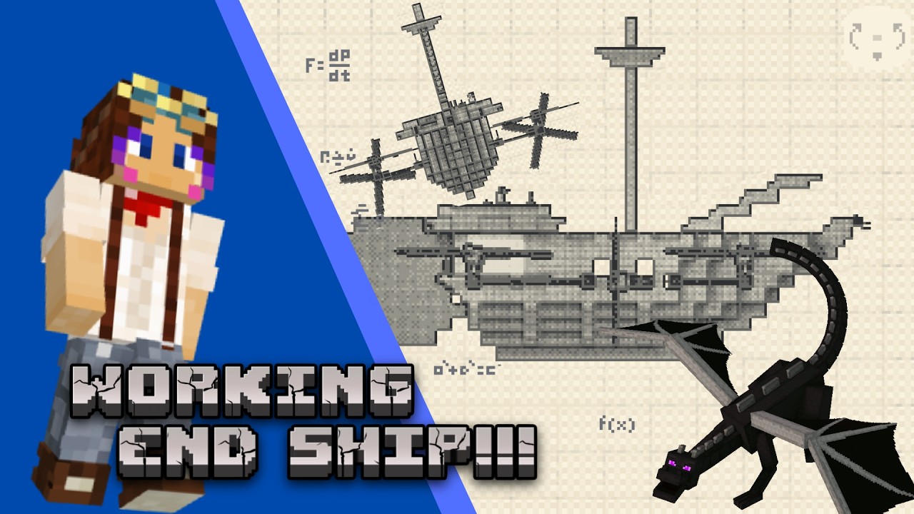 I Made A Minecraft End Ship FLY using Create: Aeronautics