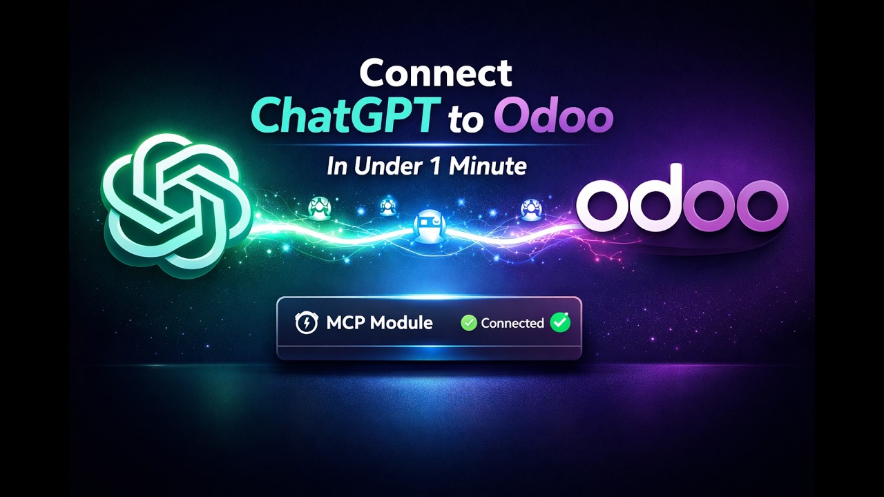 Connect ChatGPT to Odoo with MCP Server (Full Setup Guide 2026)