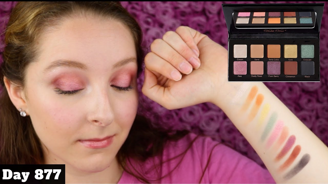 Violet Voss Essentials Eyeshadow Palette Tutorial, Swatches & Review