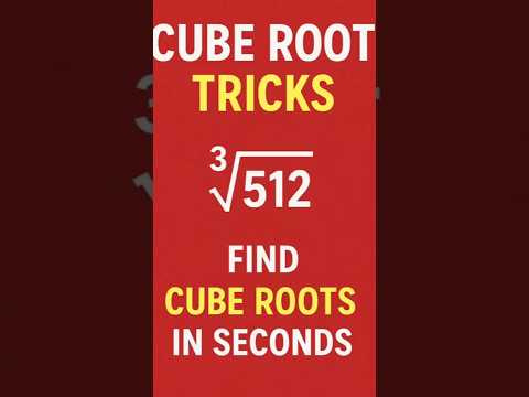 Cube Root Trick