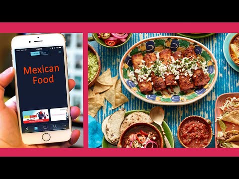 Mexican Food | A Spanish conversation with a Mexican Waitress
