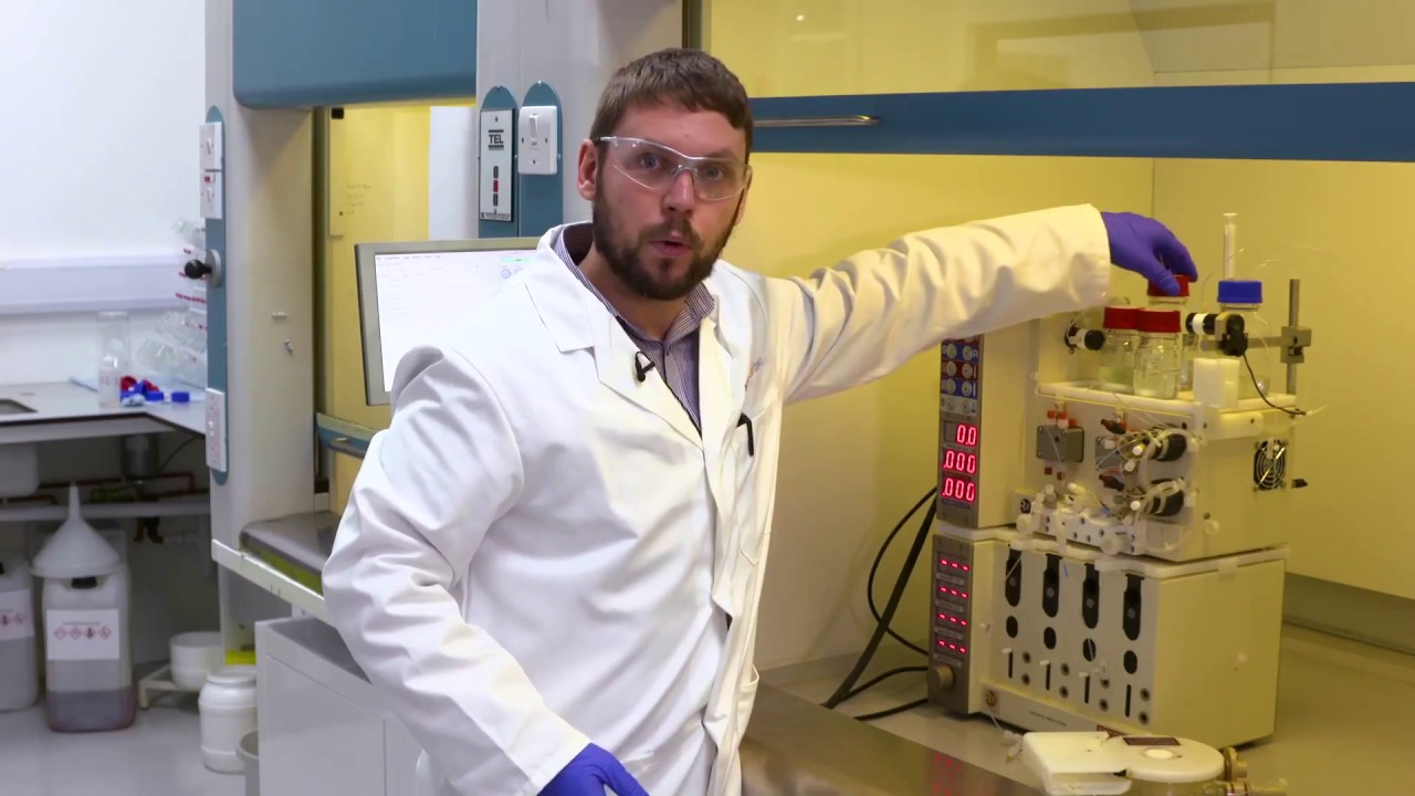 Demonstrating Nanoparticle Synthesis with a Flow Chemistry Reactor