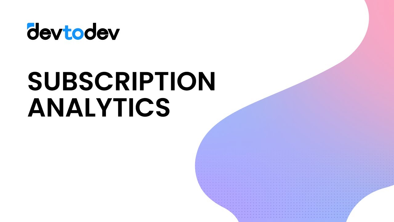 Devtodev | Subscription Analytics