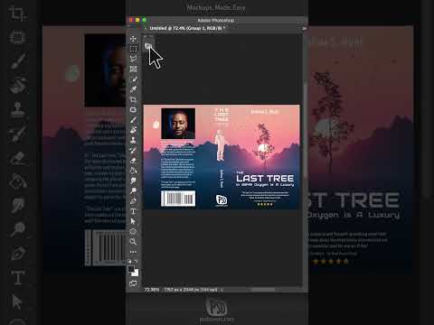 FREE PSD 6X9 The Last Tree Book Cover Design