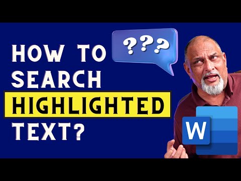 How To Search & Copy Highlighted Text In Word? | Efficiency 365