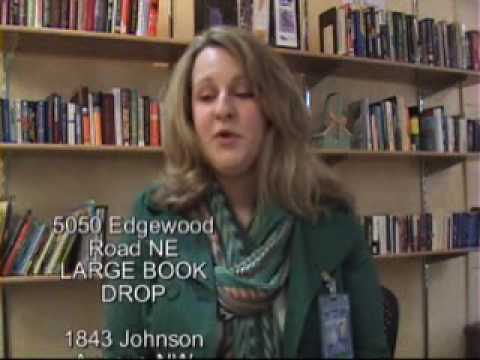 How to return your books and materials to the Cedar Rapids Public Library