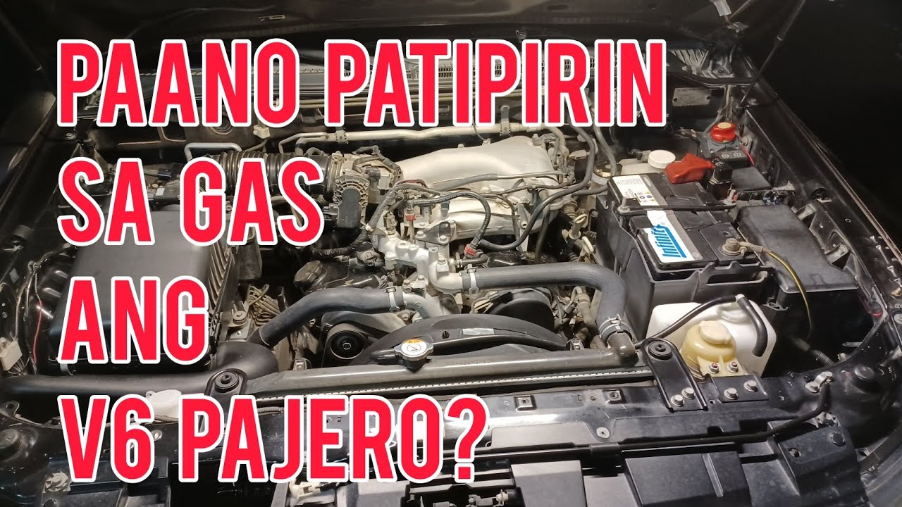 How to reduce fuel consumption on a 3.5L V6 Pajero