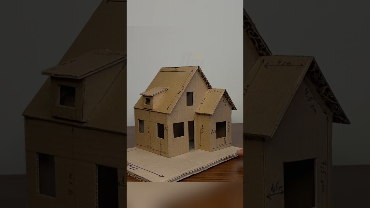 Building A Small Cardboard House Is Actually Possible