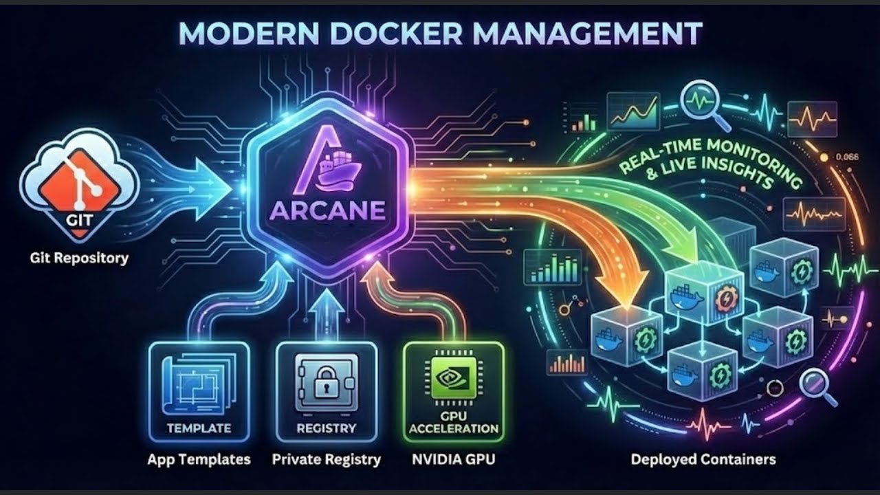 Arcane: Modern Docker Management - [Sub EN] #opensource