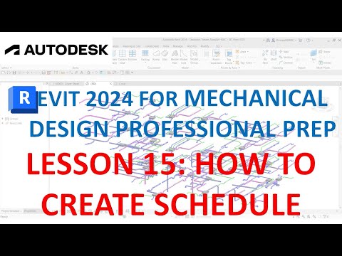 REVIT MECHANICAL DESIGN PROFESSIONAL CERTIFICATION PREP: CREATING ...