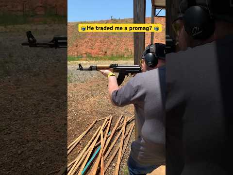 DID HE JUST RIP ME OFF? Metal 30 round for promag 40 round?#ak47 #promag #firearms #ripoff
