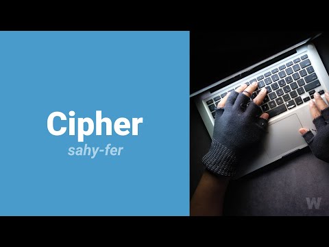 How to Pronounce Cipher?