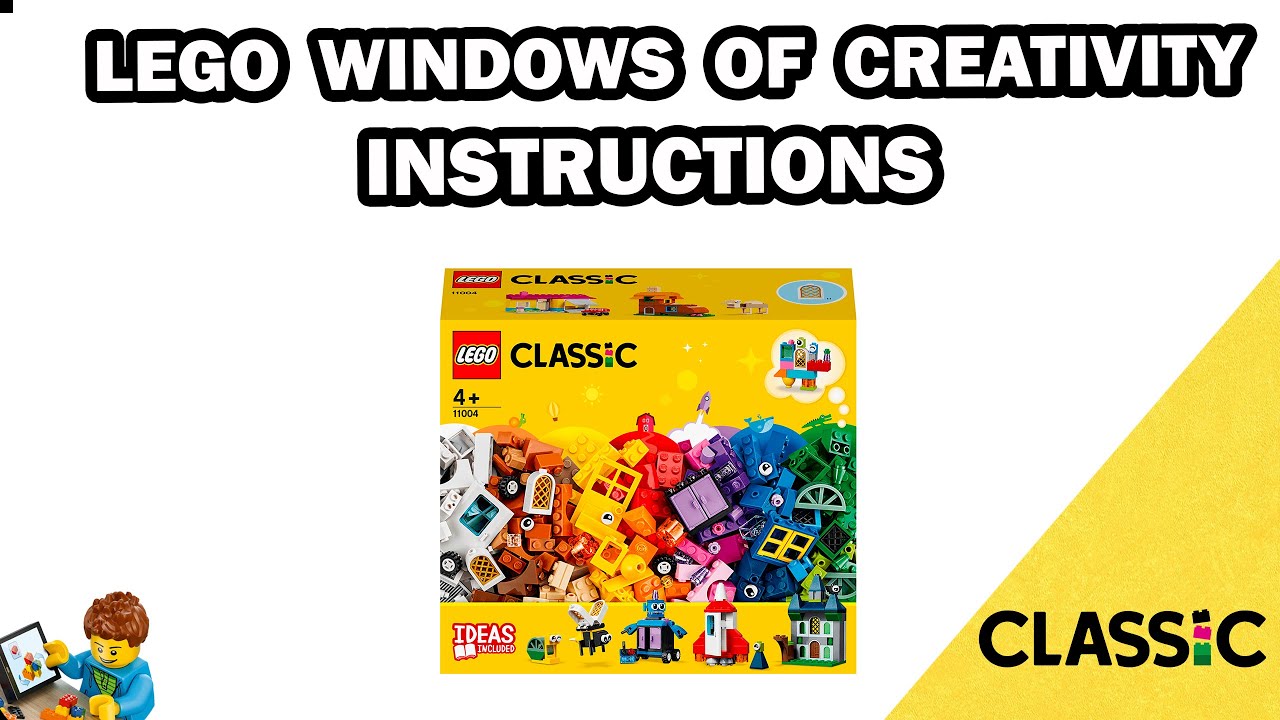 LEGO INSTRUCTIONS - Windows of Creativity - CLASSIC  - LEGO Set 11004