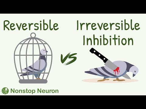 The BEST ANALOGY to Understand Difference Between Reversible vs Irreversible Inhibition
