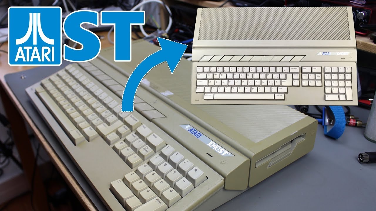 Atari 1040STF Restoration Part 2: Retrobrighting