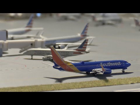 1:400 Model Airport Update Washington Reagan National Airport DCA #06