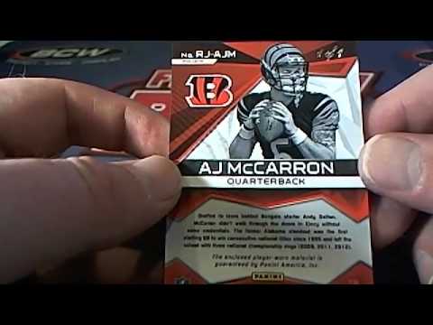 2014 Panini Spectra Football Box 3155