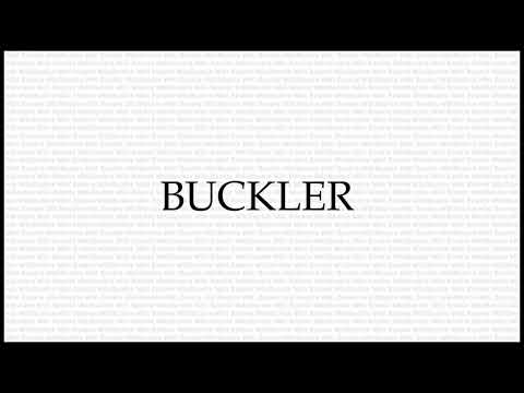 BUCKLER Meaning - The Secret Language of Rogues