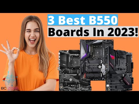 THE BEST B550 MOTHERBOARDS! (TOP 3)