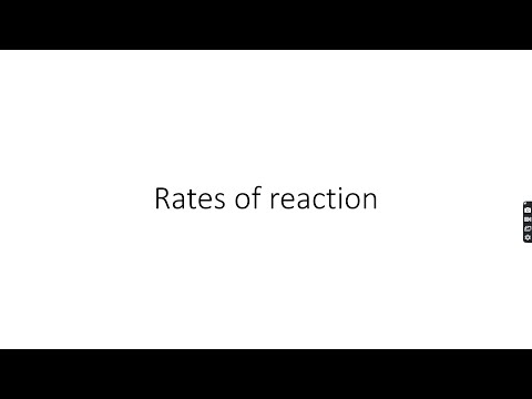 AS-Level Chemistry: Rates of Reaction Part 1
