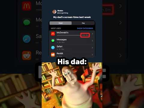 Dadβs screen time π