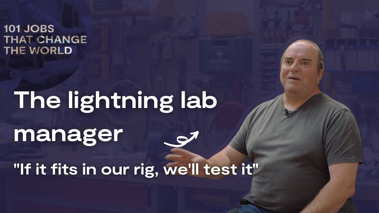 The man who makes lightning strike  - 101 Jobs That Change the World (Ep 19)