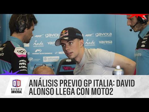 Análisis previo GP Italia: David Alonso llega con Moto2 | Deporte Universal