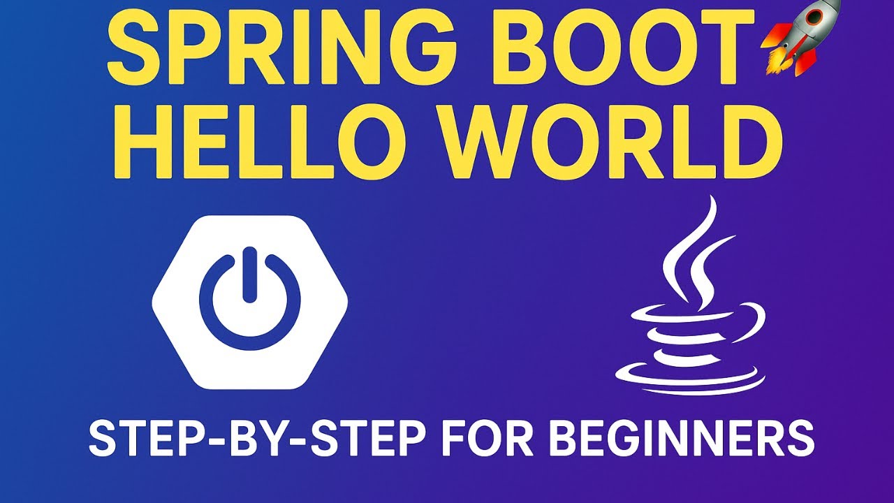 Spring Boot Hello World REST API | Beginner Tutorial (2025) 🚀| PranWithCode