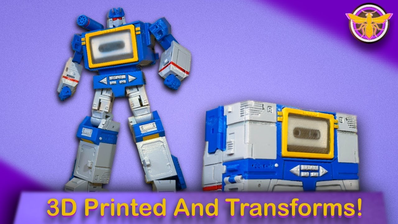 I 3D Printed My Own Soundwave Transformer!